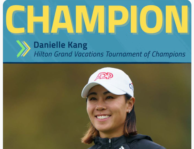 한인 대니엘 강 역전우승, LPGA 통산 6승 – KNEWSLA