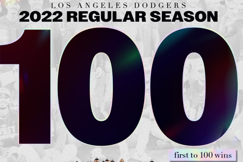 LA 다저스, 구단 역대 최소경기 100승 – KNEWSLA