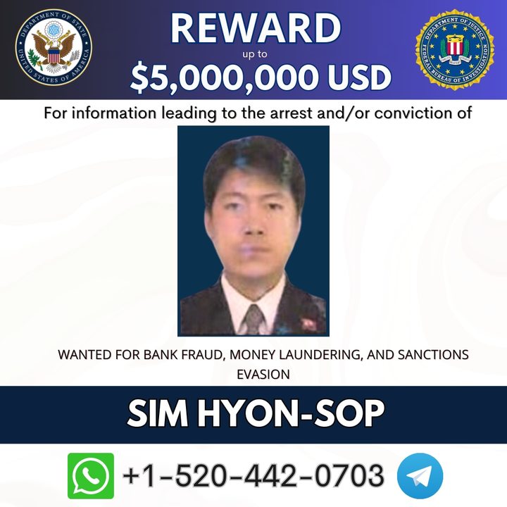 미국, 북한 은행가 심현섭에 500만달러 현상금..잎담뱃 밀수관여 – KNEWSLA