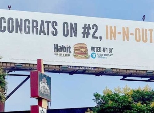 “2등 축하해, 우린 1등이야” … 인앤아웃 저격 화제 – KNEWSLA